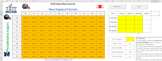 Excel Spreadsheets Help: 2021 Super Bowl Squares Spreadsheet – the only ...