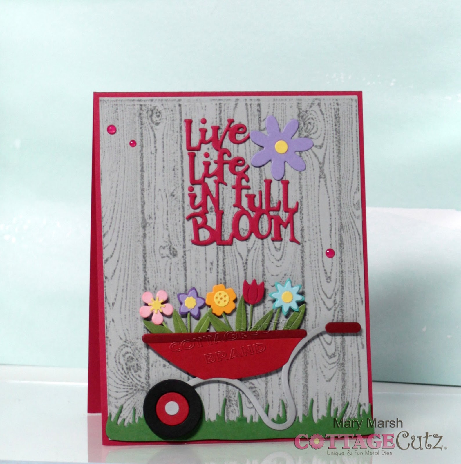 CottageBLOG: Garden Wheelbarrow (new die)