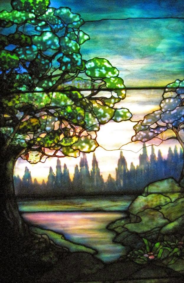 The Generous Lilacs: Louis Comfort Tiffany