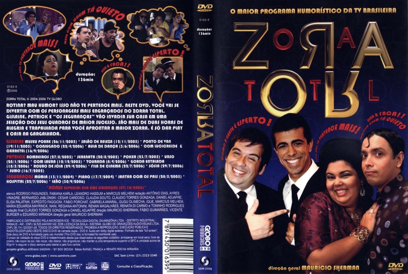 Pub Café Cultural: DVD Zorra Total (Rodrigo Fagundes, Fabiana Karla ...