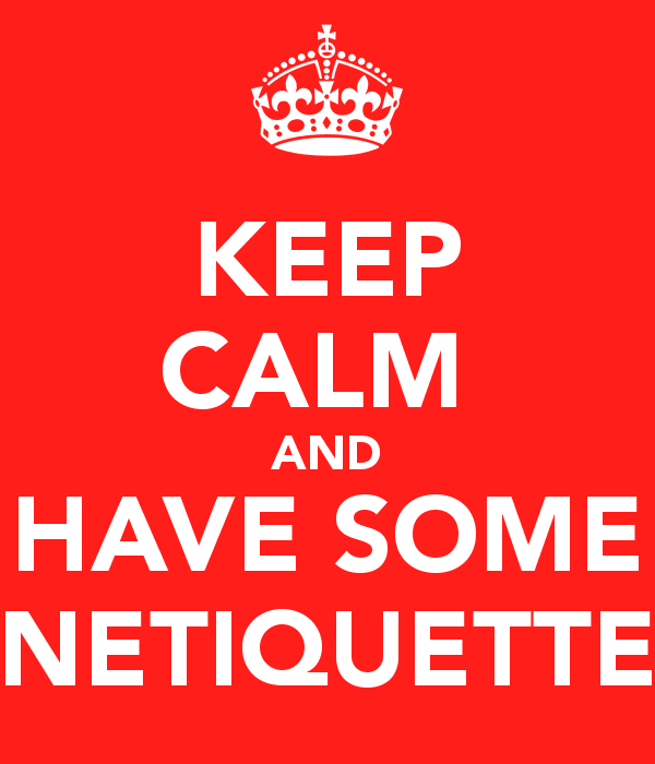 Netiquette Poster
