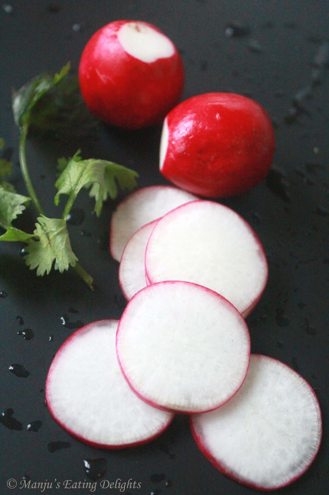 Manju's Eating Delights: Red Radish Rasam...a healthy Hot n Sour soup ...