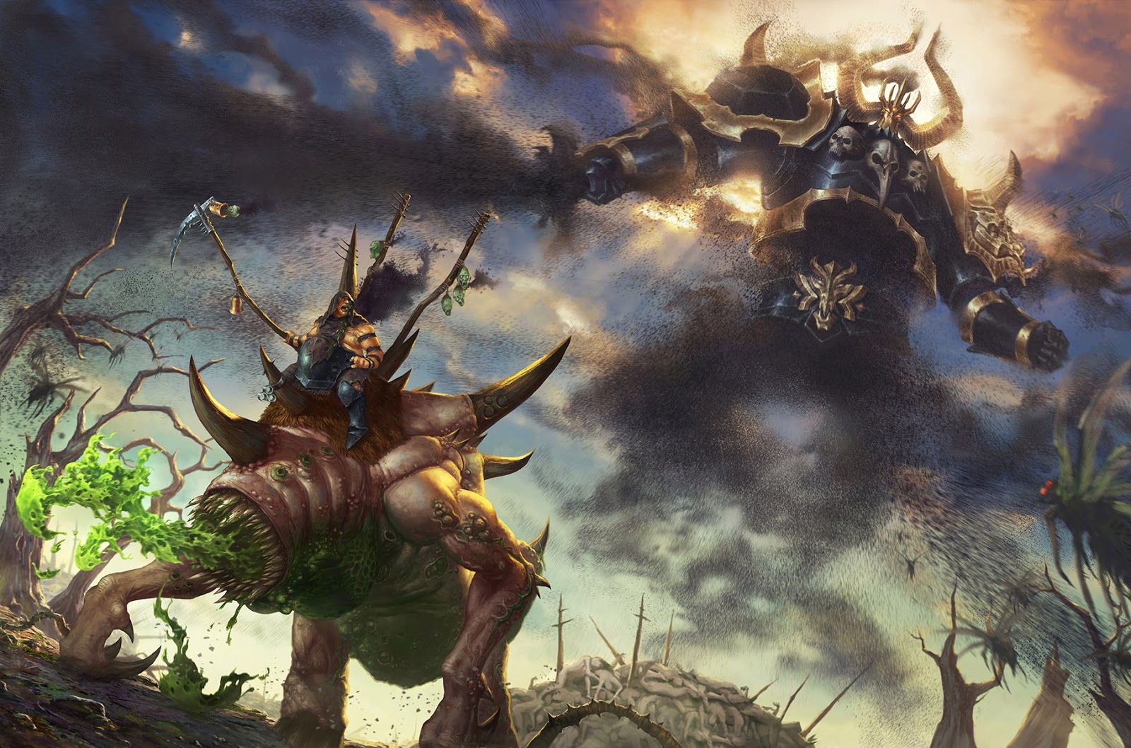 Well of Eternity: Artworks From Age of Sigmar XIX - Maggotkin of Nurgle