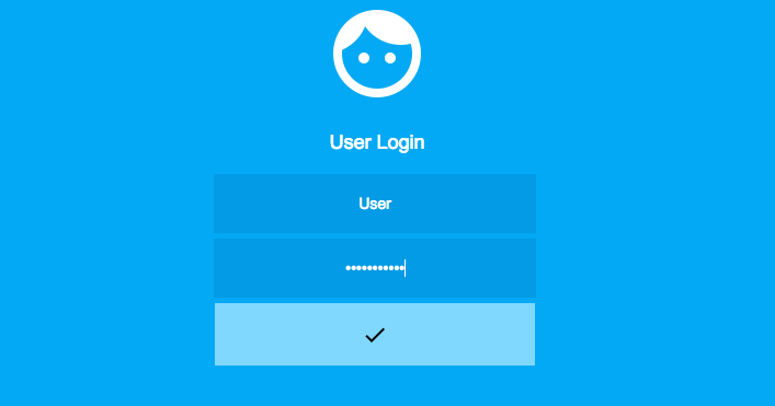 Light Blue Login - Free Templates Login to Mikrotik Hotspot