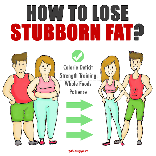 How to lose stubborn fat?