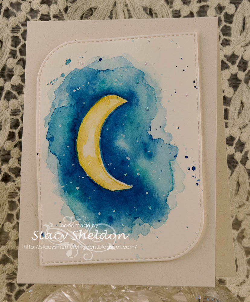 Stacy's Memory Triggers: Watercolor Moon