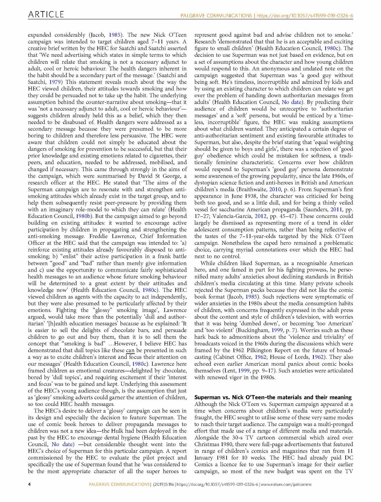 The Dork Review: UK Superman's Anti-Smoking Ad