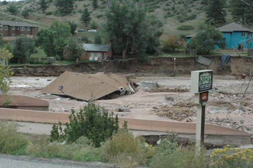 Pinewood Springs Flood 2013: Monday, September 23, 2013