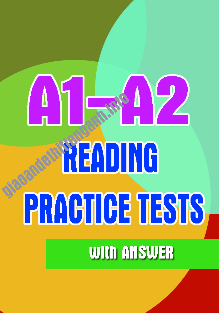 A1 - A2 READING PRACTICE TESTS WITH KEY