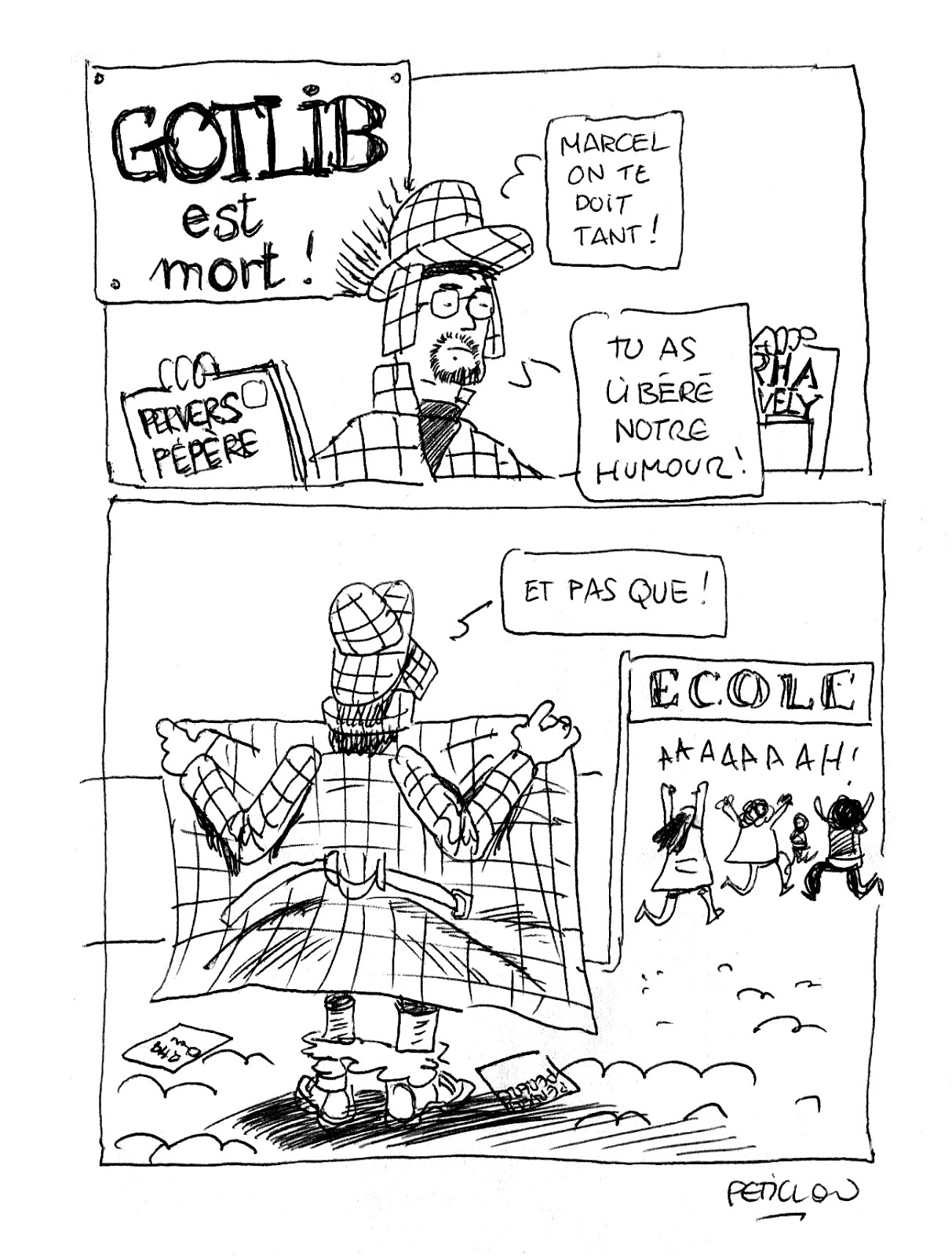 Le Blog de Peticlou: Marcel Gotlib (1934-2016)