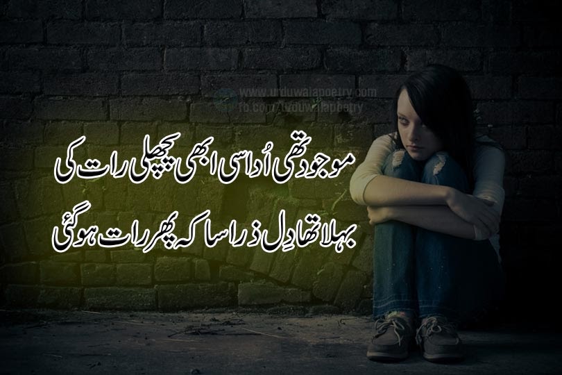 Top 10 Famous Udas Poetry in Urdu 2 Lines | Udas Shayari