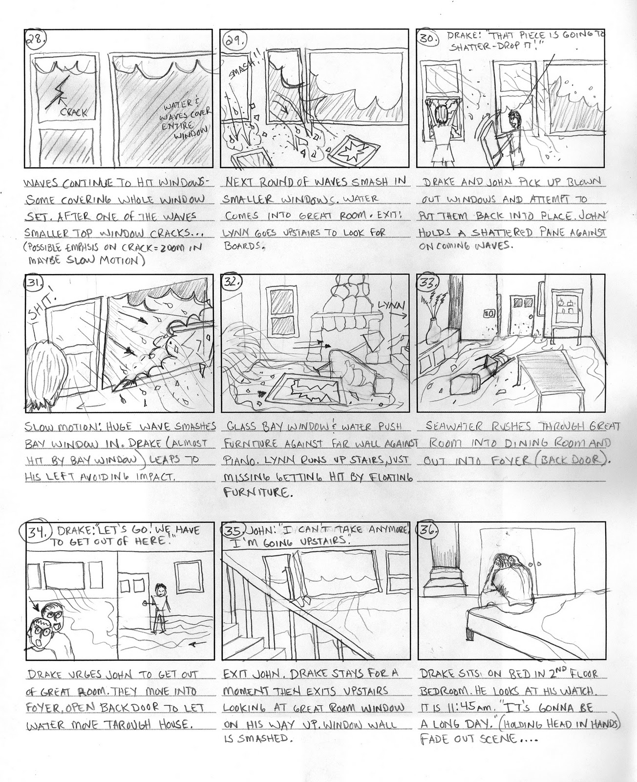 The Power of Nature: StoryBoard