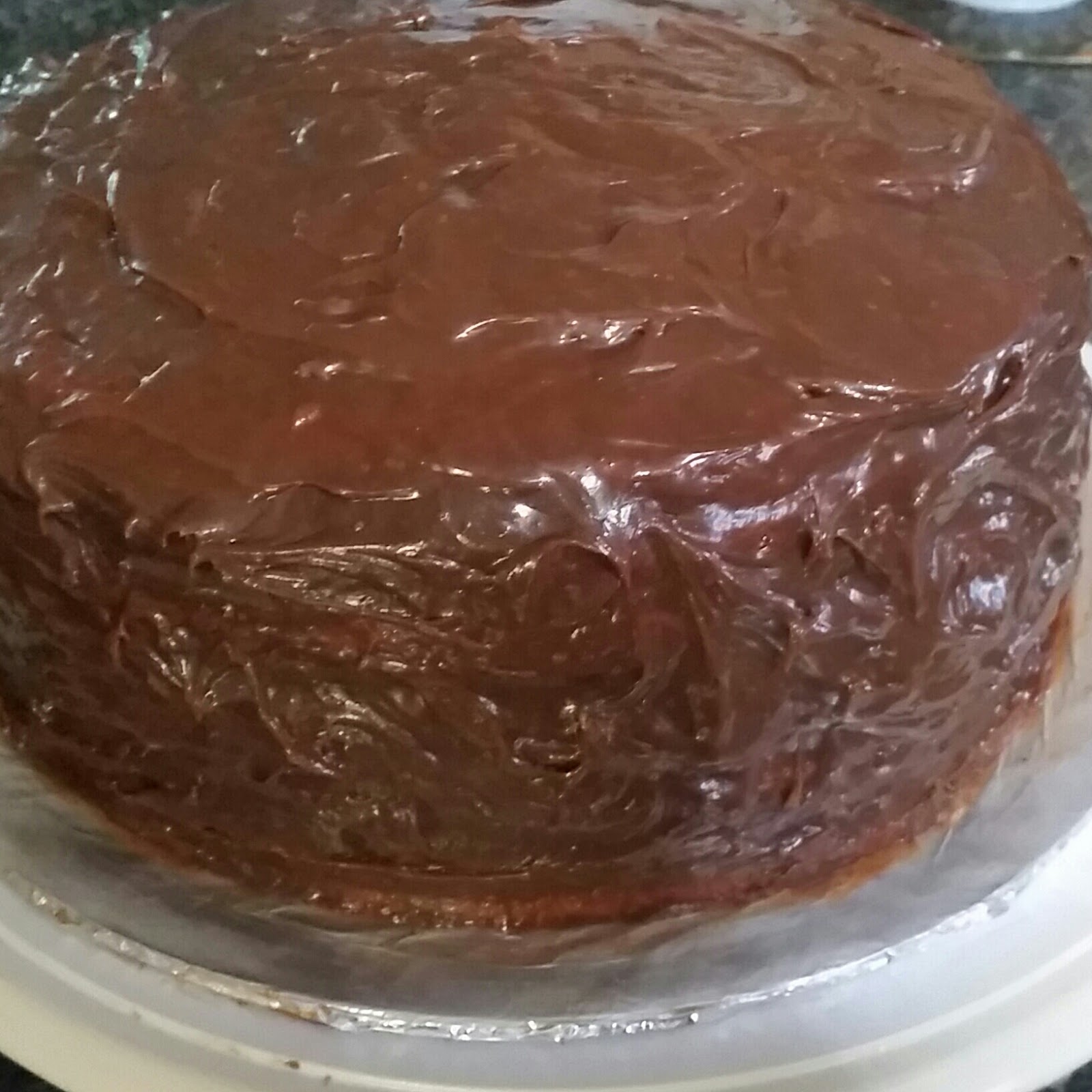 Mrs. Patsi @ A Working Pantry: Making a 16 Layer Chocolate Cake