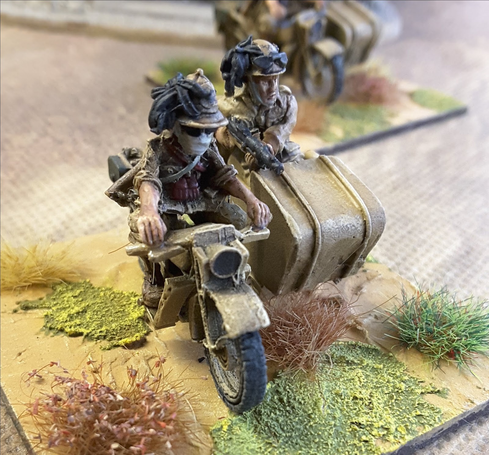 Yarkshire Gamer: WW2 Italian Bersaglieri Motorcycle Squad