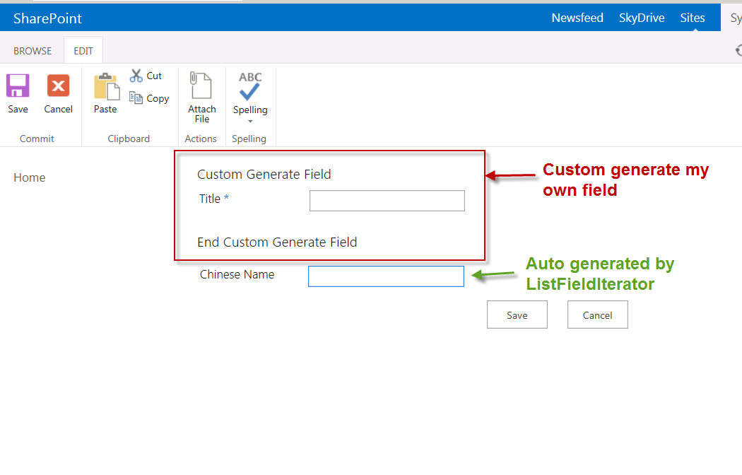SharePoint 2013 ListFieldIterator Save Issue SharePoint 2013 ListFieldIterator Save Issue