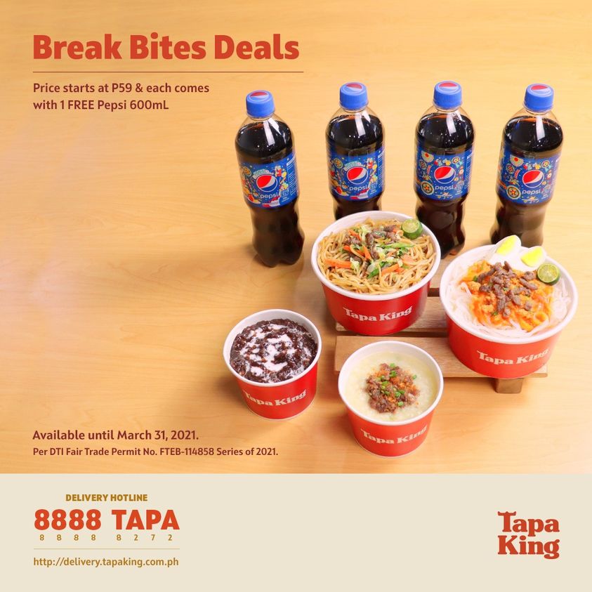Manila Shopper: Tapa King Break Bites Deals Promo