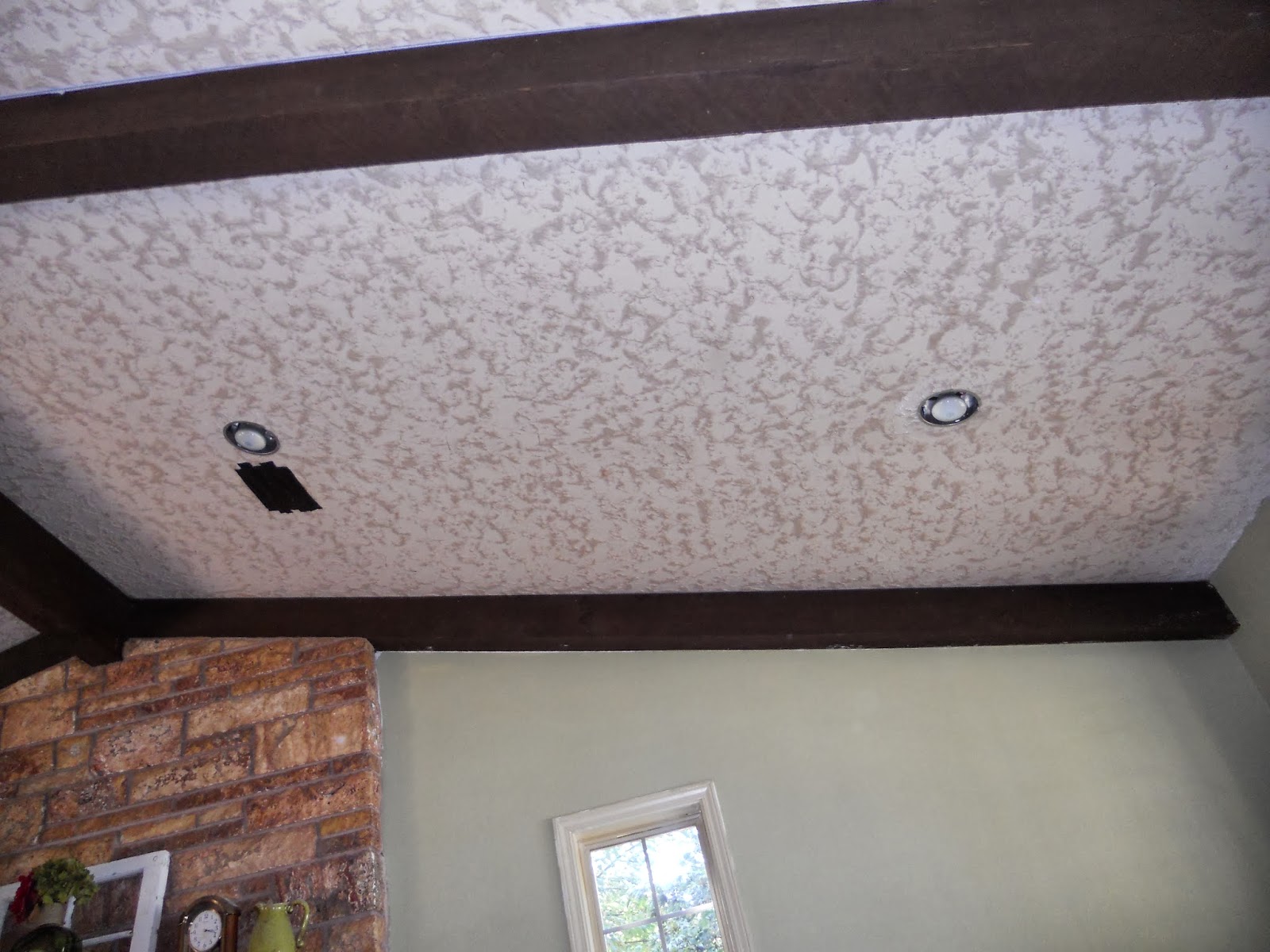 This old house...: Ceiling prep