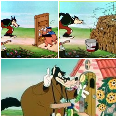 THE GRANDMA'S LOGBOOK ---: THREE LITTLE PIGS, WHO'S AFRAID OF THE BIG ...