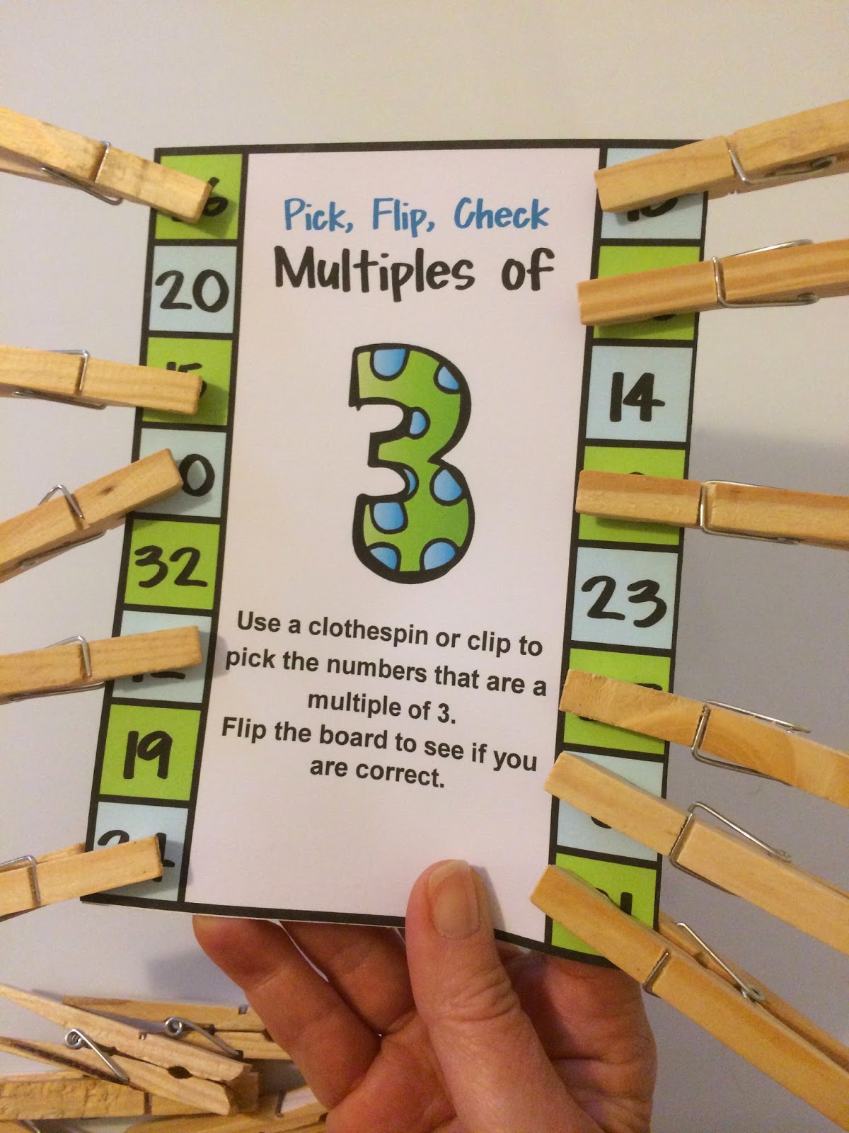 Fun Games 4 Learning: Flip Math Cards Freebies
