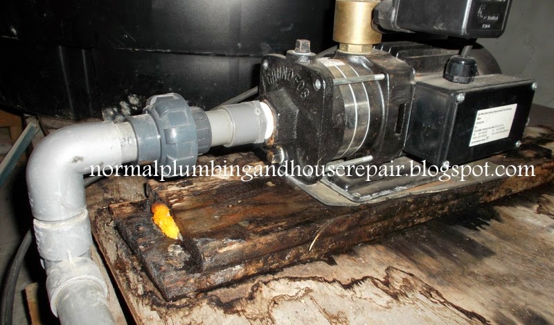 NORMAL PLUMBING: MEMBAIKI SILING BOCOR DAN WATER PUMP JENAMA GRUNDFOS ...