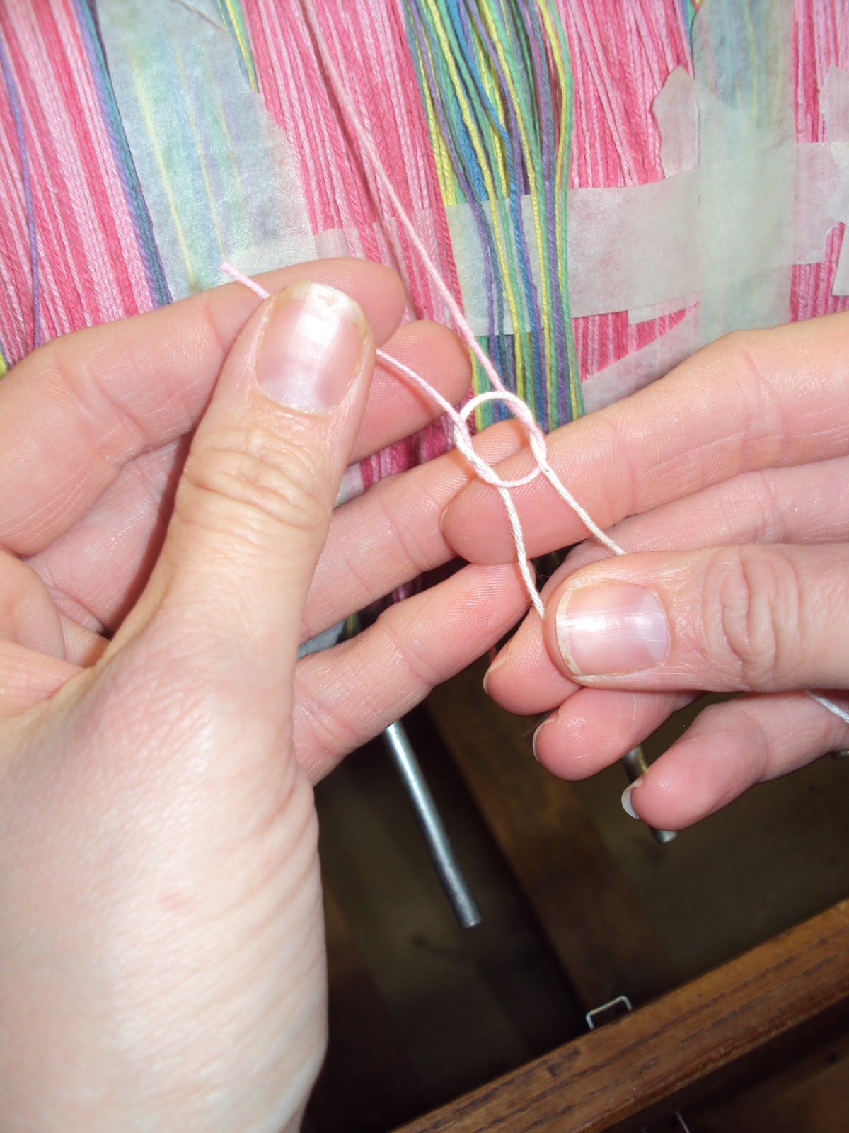 Life of a Rug Weaver: Lets Load That Union 36 LOOM