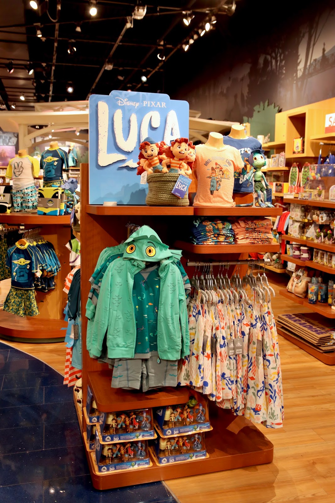 Dan the Pixar Fan: Disney Store Pixar Luca Merch (Toys, Plush, Clothing ...