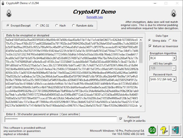 Visual Basic 60 Superior Source Code Cryptoapi Encryptiondecryption Hashing And Random