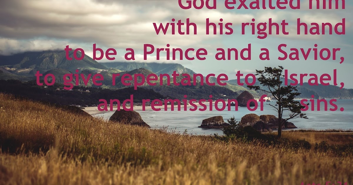 Acts 5:31