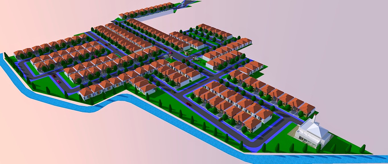 Cluster Didalam Cluster - Jasa Site Plan