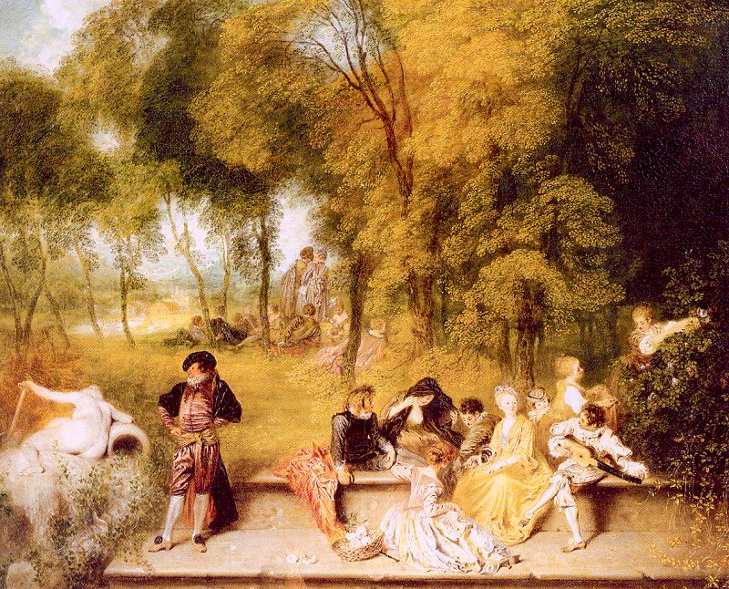 Jean-Antoine Watteau (French pronunciation: October 10, 1684 – July 18 ...