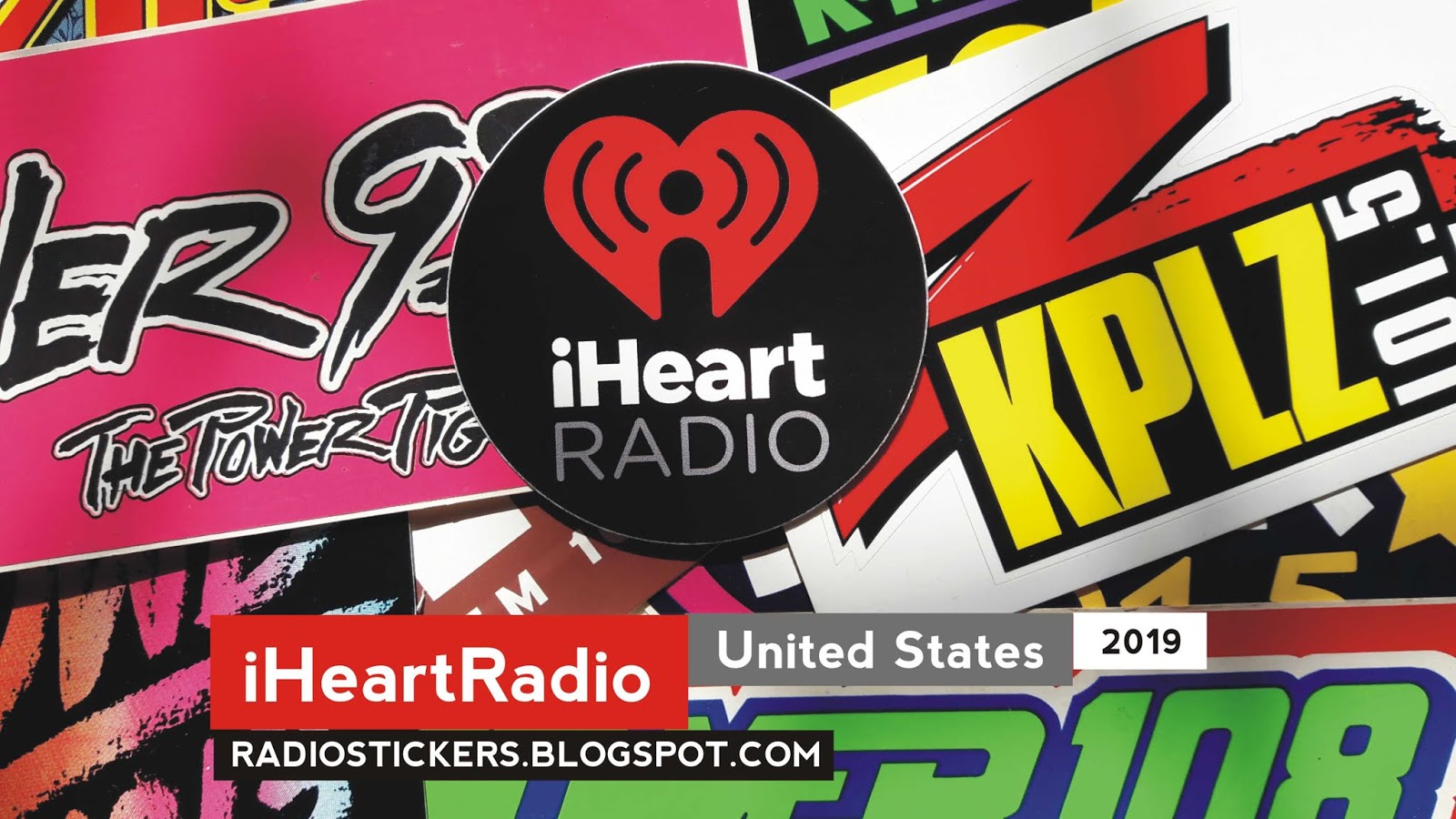 RADIO station stickers... and more!