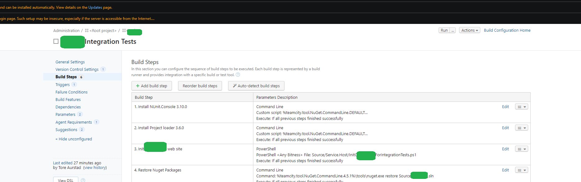 Coding Grounds Making Nunit Tests Run In Team City For Nunit 3x