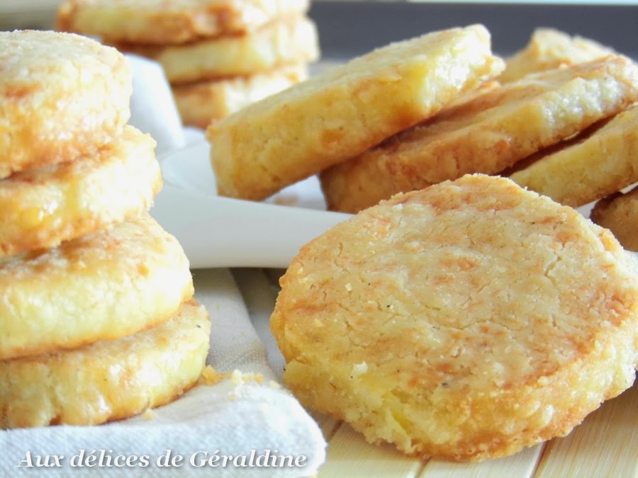 Aux délices de Géraldine: Sablés au parmesan