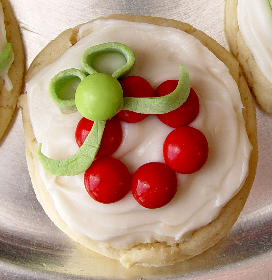 Candy Decorated Christmas Sugar Cookies – Jamie Cooks It Up