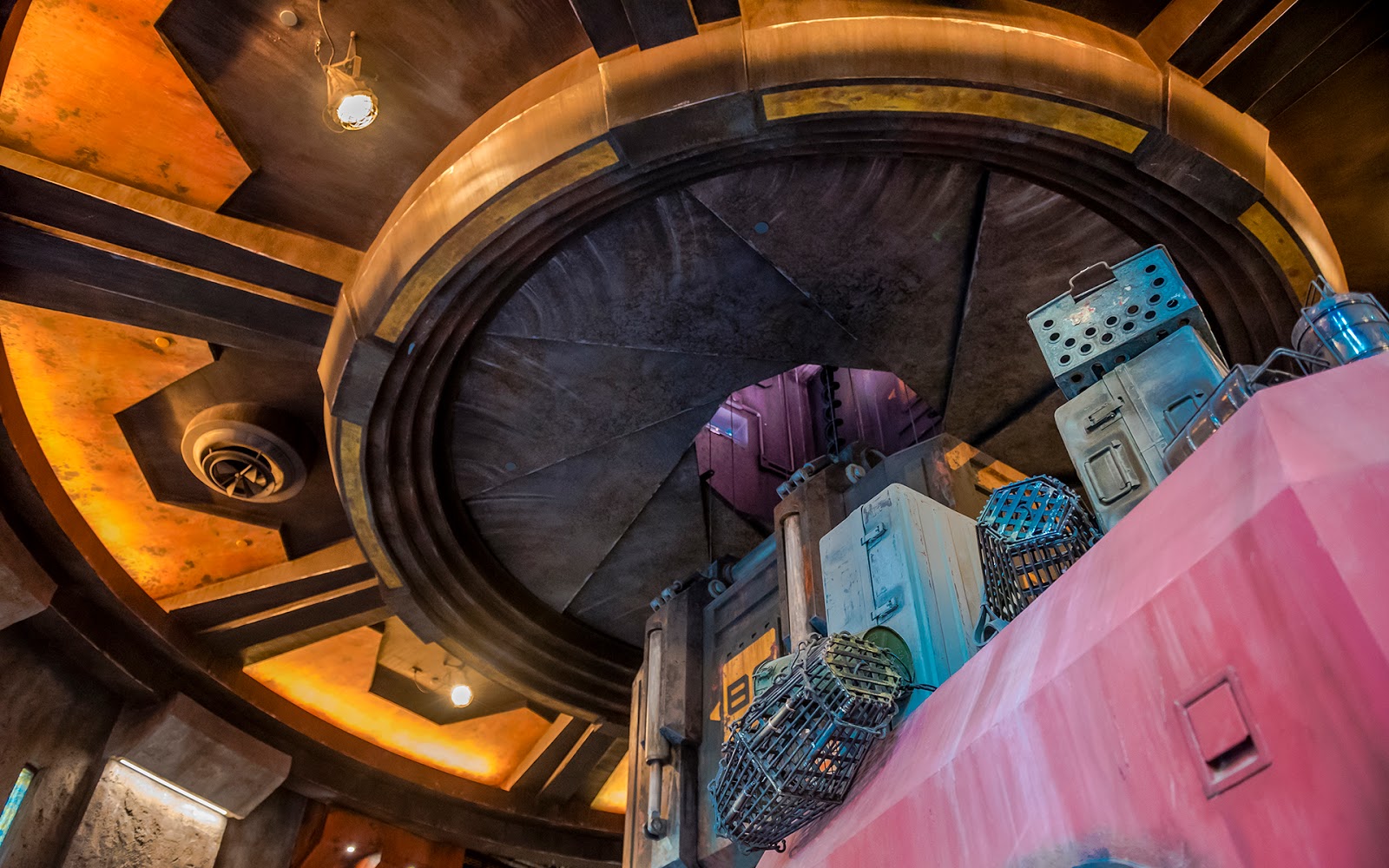 Inside Docking Bay 7