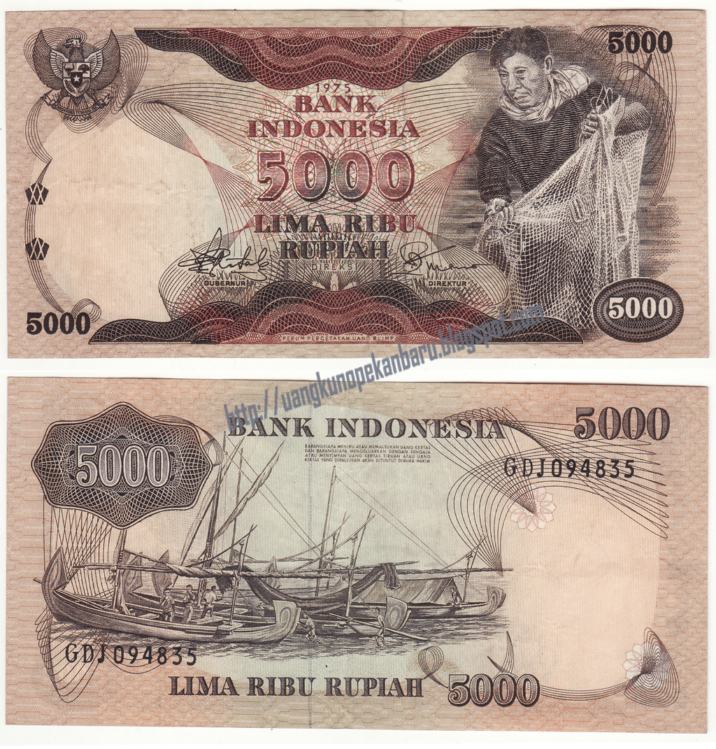 Uang Kuno Koleksi dan Mahar Pernikahan: Pecahan 5.000 Rupiah