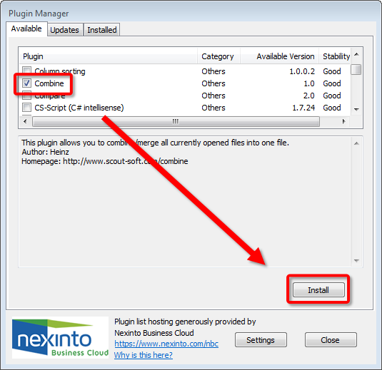 如何合併多個純文字檔案並加上換行使用Notepad / How to merge plain files in a single file ...