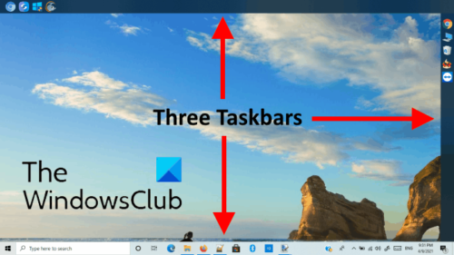 Cara membuat banyak taskbar di Windows 11/10 dengan Linkbar