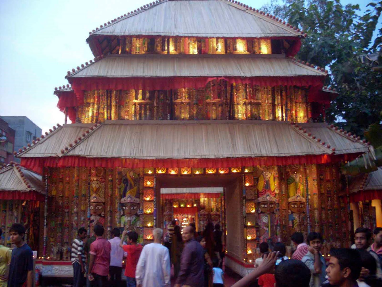 Mohisasuromardini: Durga Puja Pandal Making