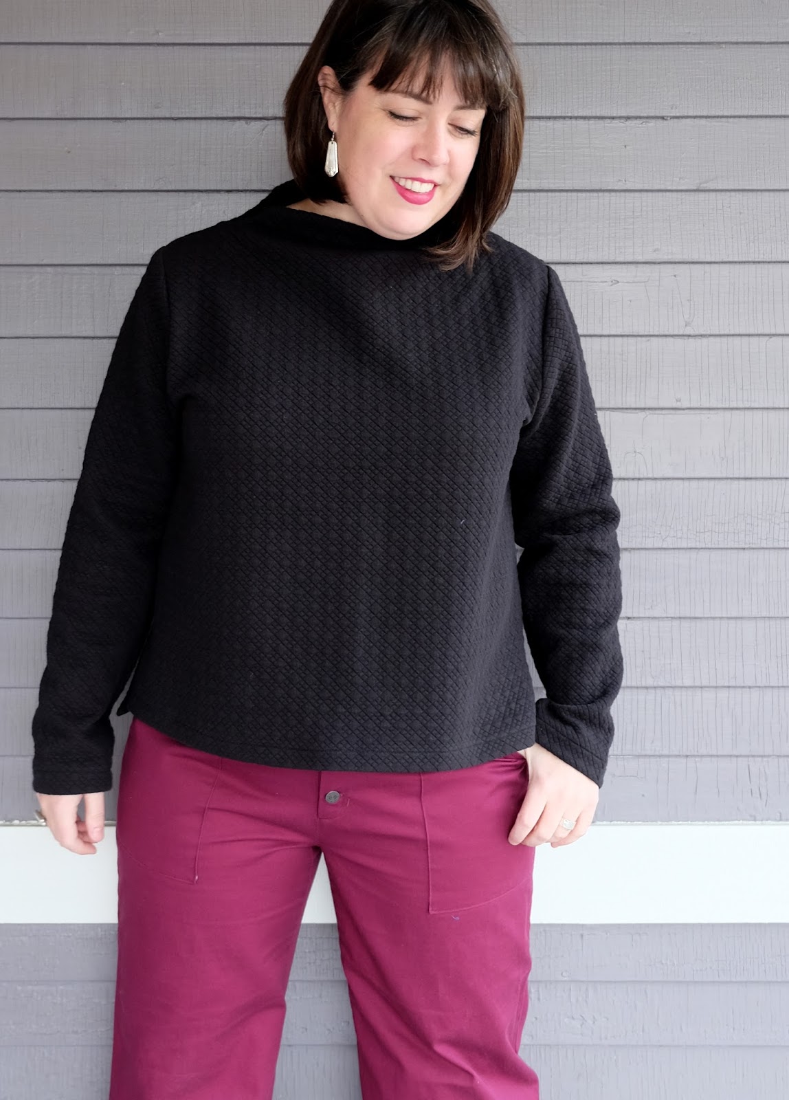 Cookin' & Craftin': Toaster Sweater Week: Quilted Jersey #2