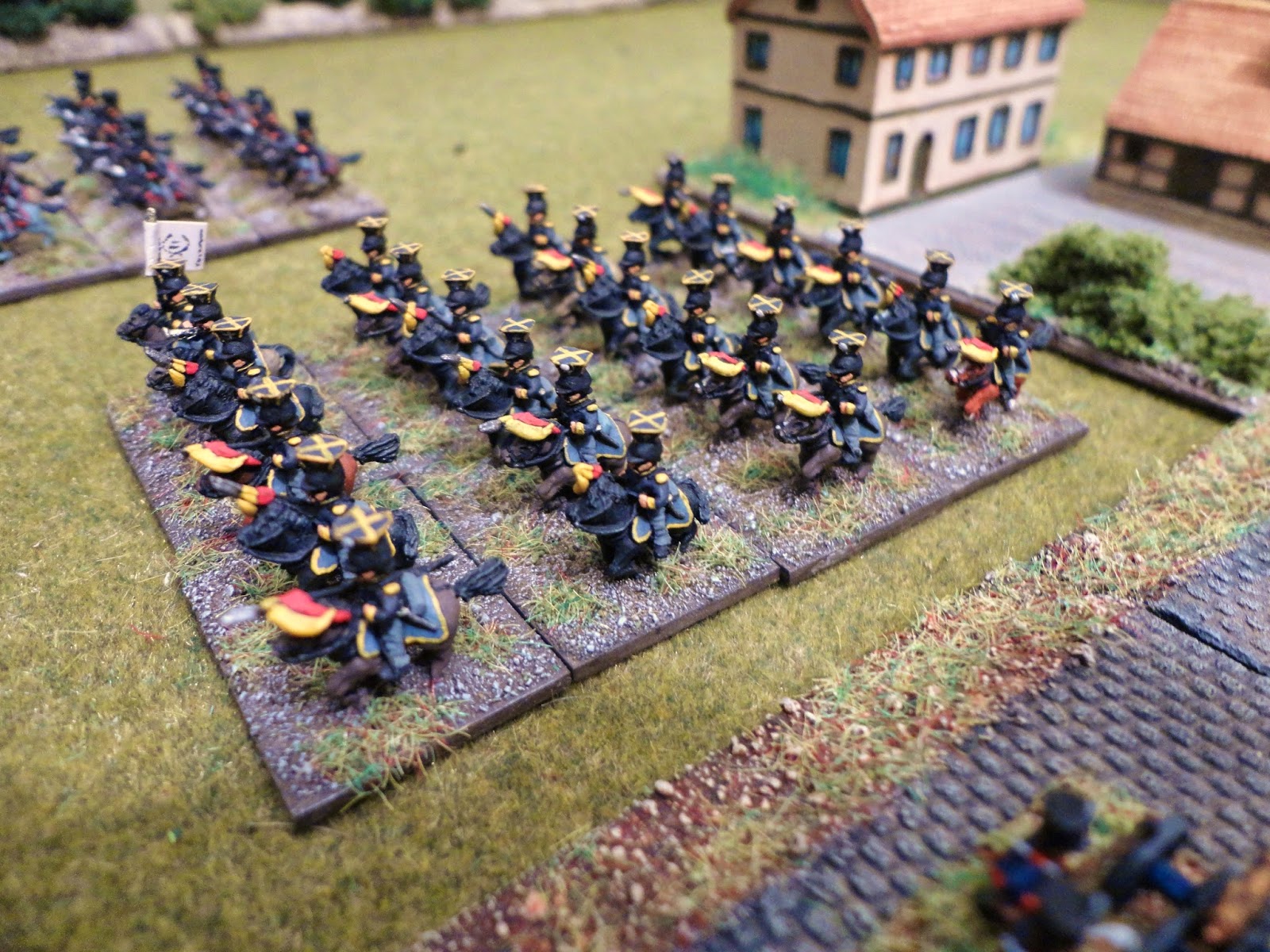 10/ 12mm WW2 and 6mm Napoleonic gaming: Adler 6mm Prussian army - cavalry