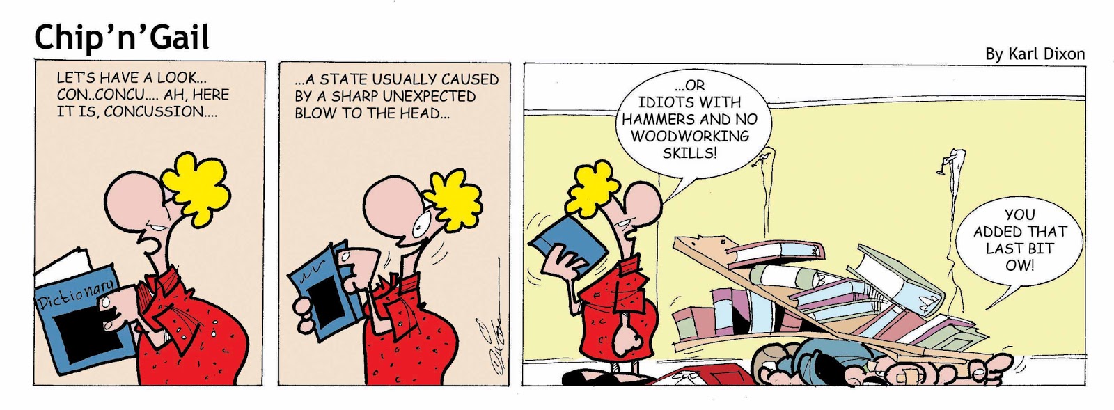 Cartoonist Diary: Latest Chip and Gail