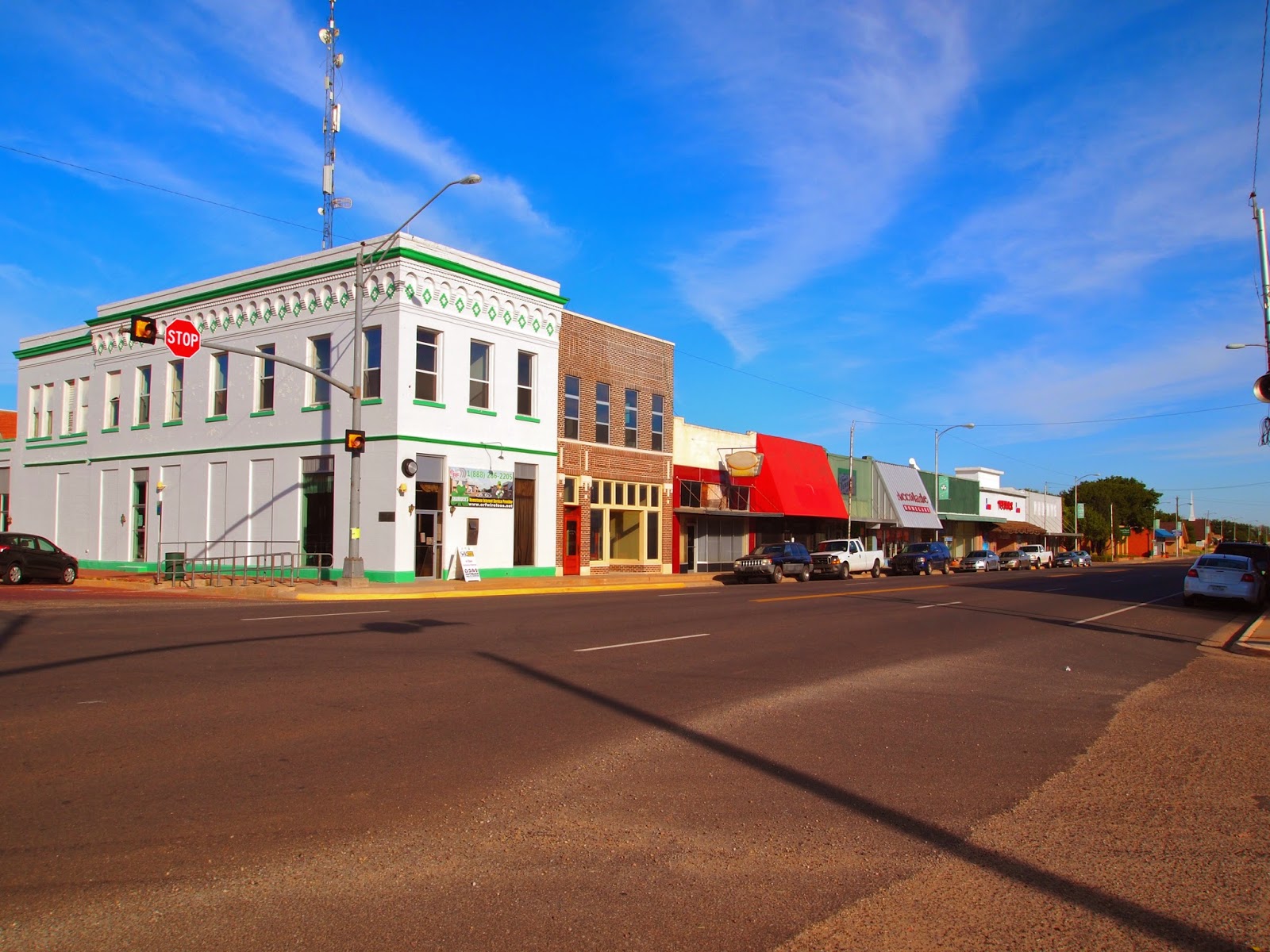 A Hobo's Travelogue: Shamrock Texas, Highway 83
