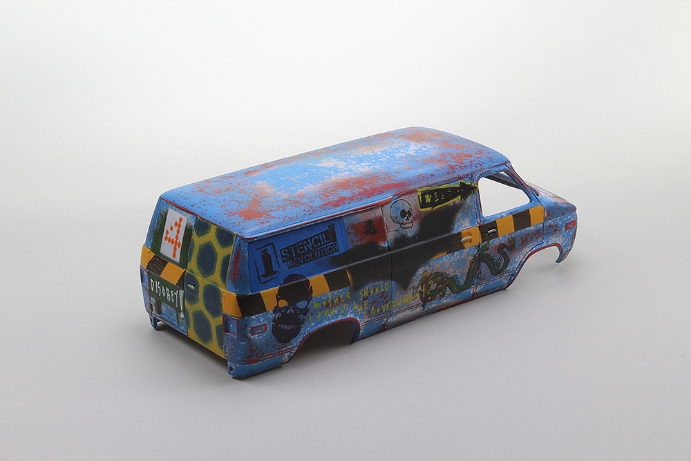 ARMOURED FIGHTING VEHICLE: ....... CHEVY RESCUE VAN .......