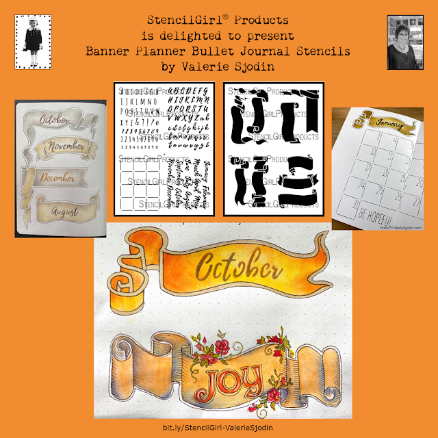 StencilGirl Talk: Boho, Banner Planner, Emotions & Feelings, & Garden ...