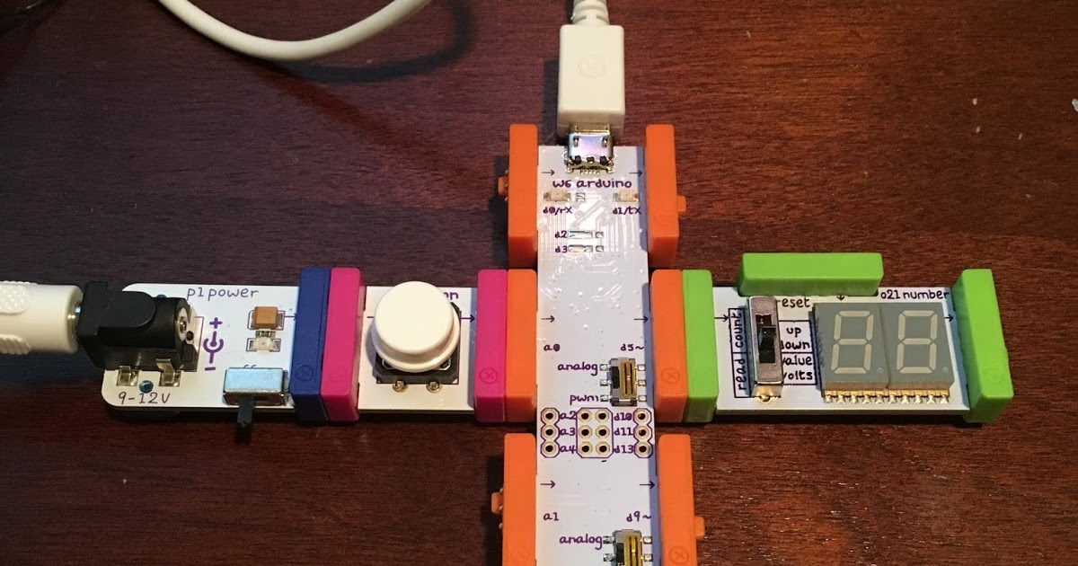 The Nerdy Teacher: Making with @littleBits Arduino Kit #MakerEd