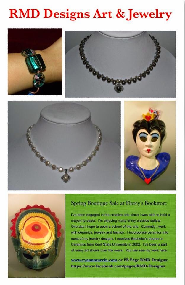 Florey's Book Co.: Ryann Murrin of RMD Designs Art & Jewelry Boutique ...