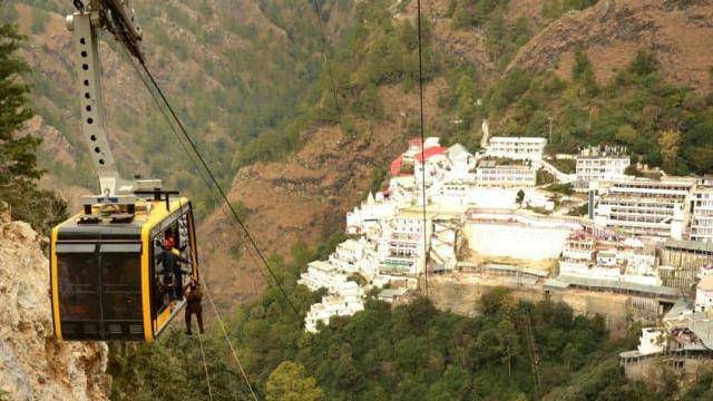 3 Mins Ropeway To Vaishno Devi Temple Opens In Jammu And Kashmir | All ...