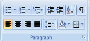 CompuTPoint: paragraph alignment in ms word