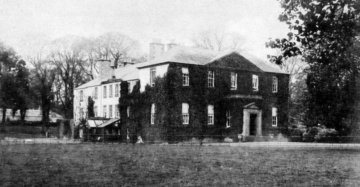 Tour Scotland: Old Photograph Elliston House St Boswells Scotland